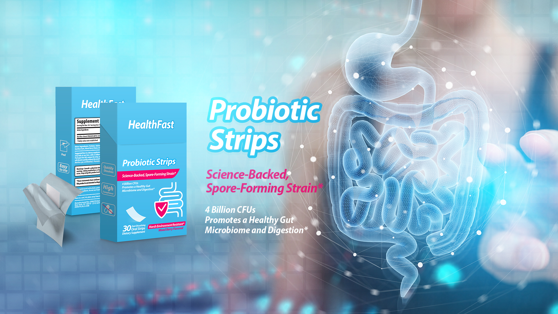 Probiotic Strips - Zoeuticals