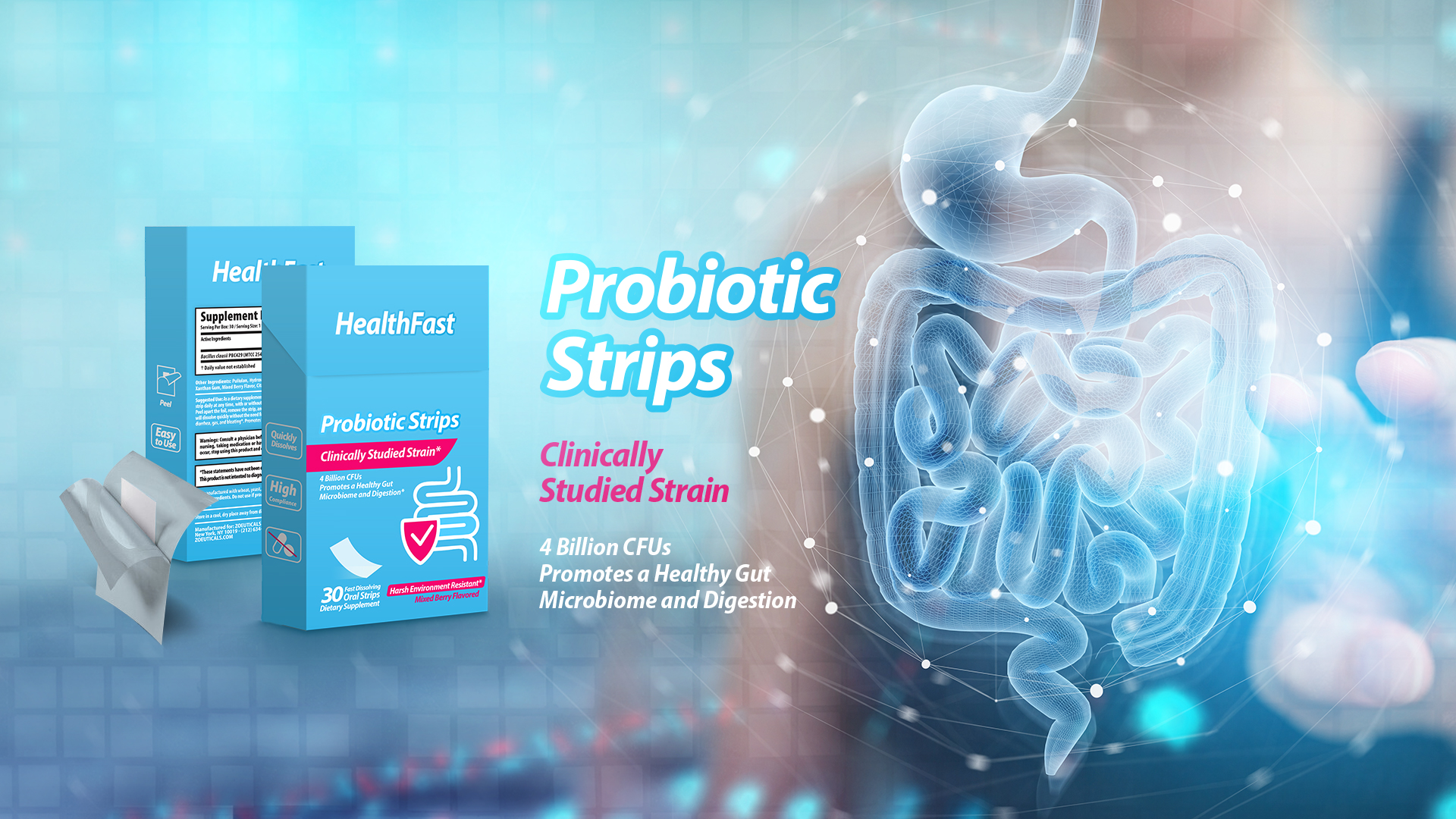 Probiotic Strips - Zoeuticals