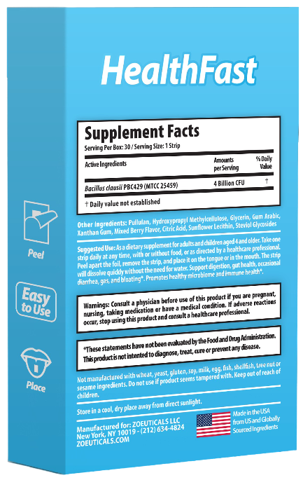 Probiotic Strips - Zoeuticals