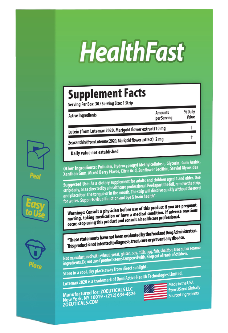 Vision Strips - Zoeuticals