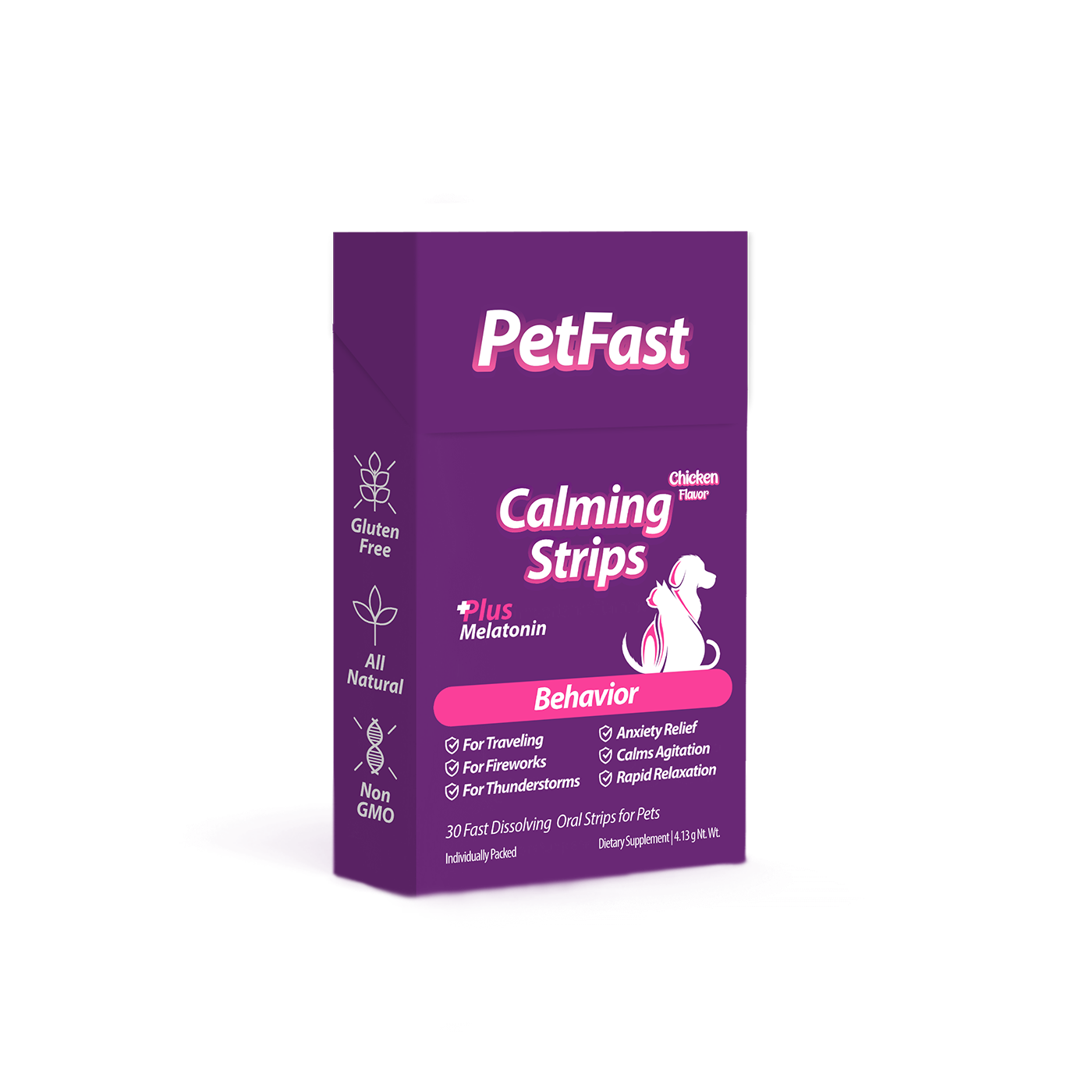 PetFast Calming Strips Behavior - Zoeuticals